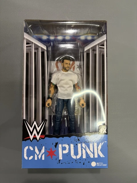 WWE MATTEL CM Punk Return Wargames Elite Series Action Figure $48.36 ...