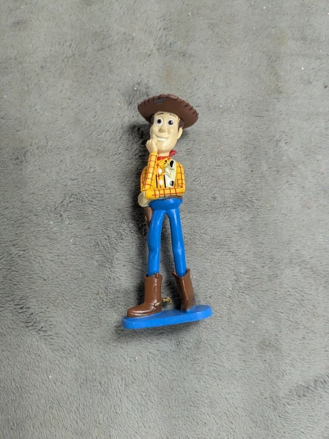 DISNEY PIXAR TOY STORY WOODY PVC Figure Hand On Chin Folded Arms Cake ...