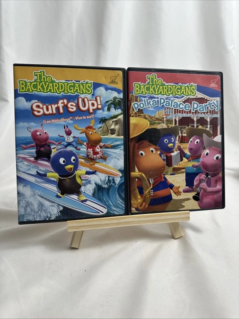 THE BACKYARDIGANS DVD LOT: Polka Palace Party / Surf's Up - Bilingual ...