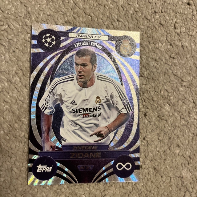 TOPPS MATCH ATTAX Infinity Zinedine Zidane 2025/2026 Real Madrid 25/26 ...