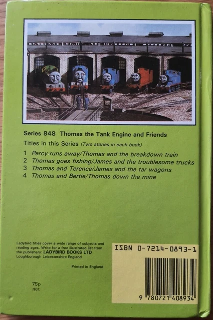 LADYBIRD THOMAS THE Tank Engine & Friends Thomas & Bertie HC Hardcover ...