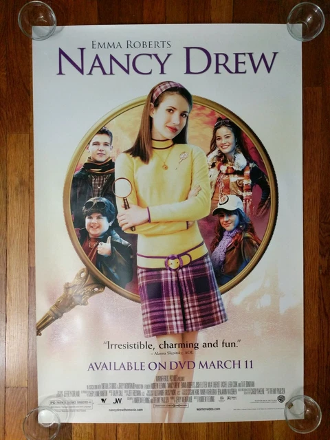 NANCY DREW MOVIE POSTER ORIGINAL 27x40 EMMA ROBERTS £15.06 - PicClick UK
