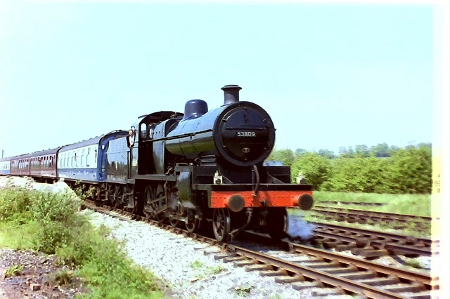 35MM RAILWAY COLOUR Negative 7F 53809 at Hellifield £1.75 - PicClick UK