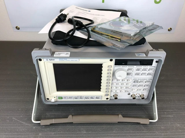 KEYSIGHT/AGILENT 35670A FFT dynamischer Signalanalysator - GELADEN ...