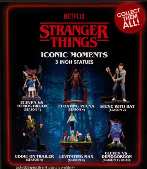 STRANGER THINGS NETFLIX figurka kolekcjonerska niespodzianka 7 cm ...