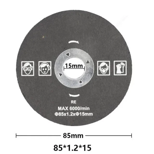 85MM CIRCULAR RESIN Grinding Wheel Saw Blade Disc for Advanced Metal ...