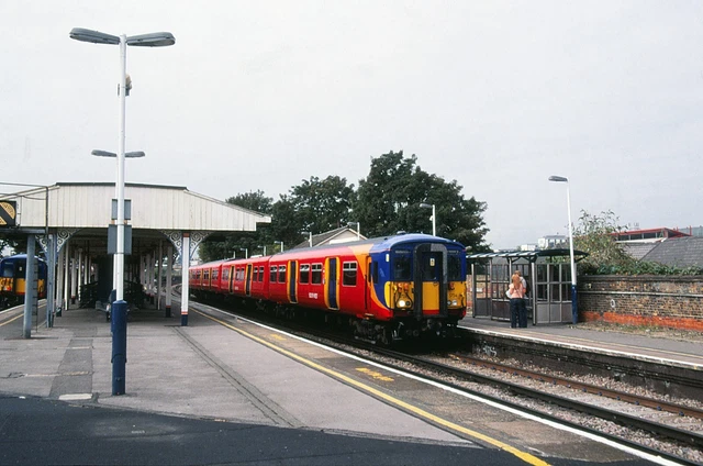 9408 ORIGINAL COLOUR Slide Emu Class 455/7 5724 At Wandsworth Town 2009 ...