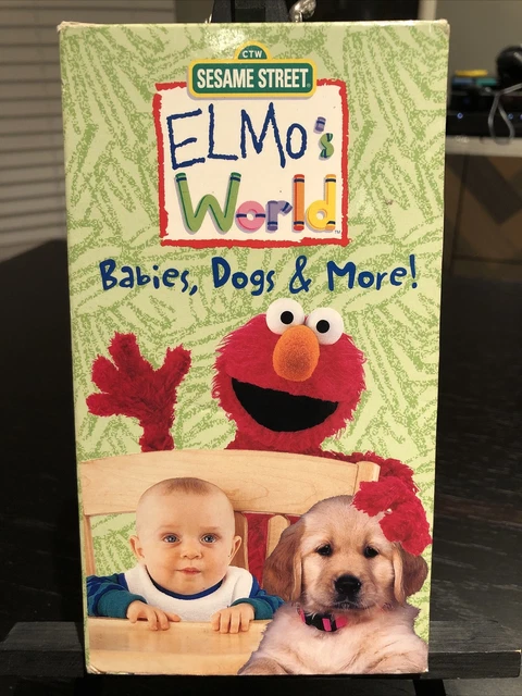 ELMOS WORLD BABIES, Dogs & More (VHS, 2000) Sesame Street Muppets ...