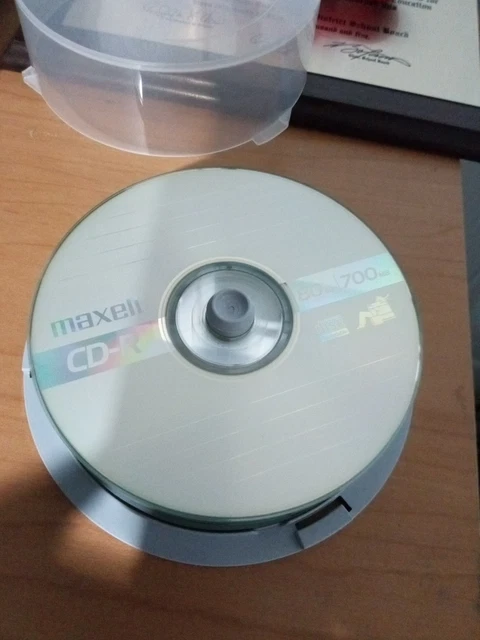 MAXWELL 25PK CD-R 700MB, 80 Min. Compact Disc Recordable $7.99 - PicClick