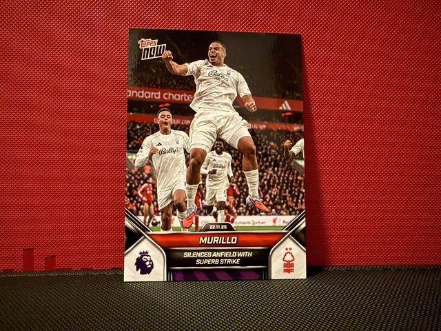 MURILLO - NOTTINGHAM Forest - 2025/26 Premier League Topps NOW - Card ...