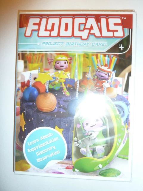 FLOOGALS: PROJECT BIRTHDAY Cake! DVD kids cartoon TV show cute aliens ...