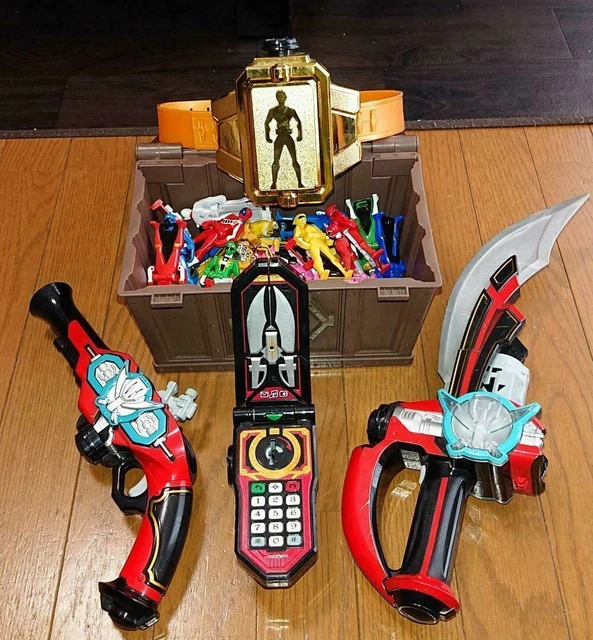 POWER RANGERS SUPER Megaforce Gokaiger DX Mobilates Sword Gun Ranger ...