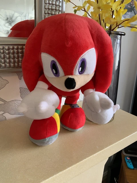 KNUCKLES PLUSH SOFT Toy Sonic The Hedgehog Official 10” Sega £10.98 ...