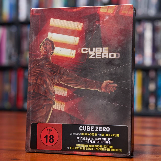 CUBE ZERO BLU ray Mediabook Turbine, German import £28.80 - PicClick UK