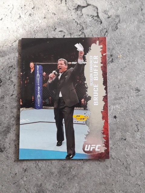 CARTE À COLLECTIONNER BRUCE BUFFER Topps UFC ronde 2 2009 MMA PRIDE ...