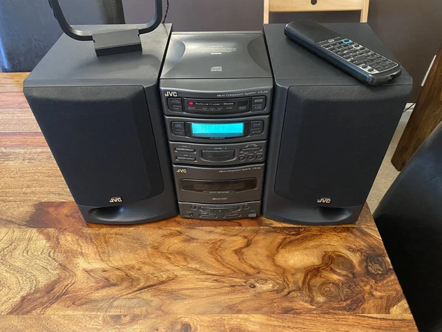 JVC MICRO COMPONENT System | UX-A4 | Radio AM FM | CD Player | Tape ...