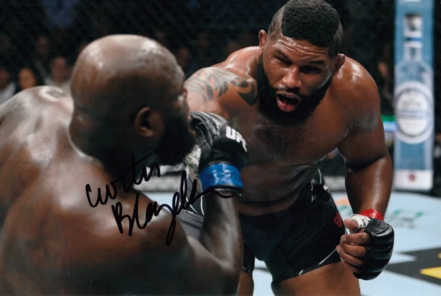 CURTIS BLAYDES HAND Signed 12x8 Photo UFC Autograph 3 £39.99 - PicClick UK