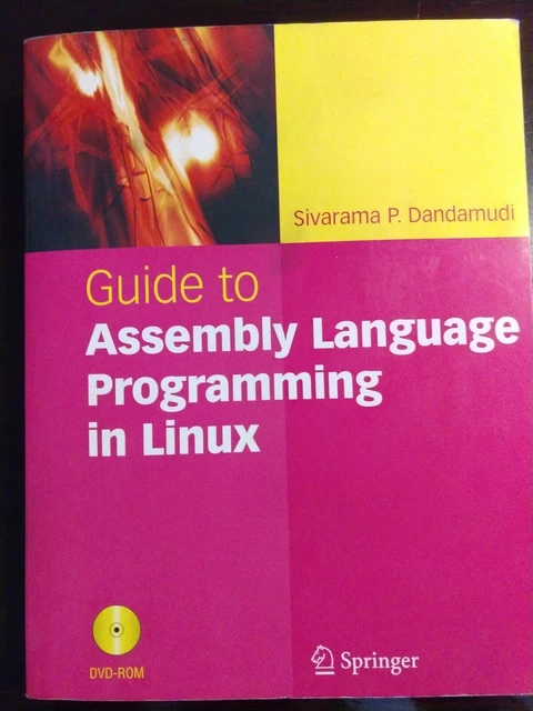 GUIDE TO ASSEMBLY Programming In Linux - Includes DVD $40.00 - PicClick