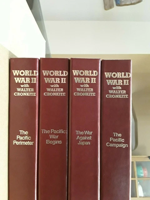 VINTAGE WORLD WAR 2 VHS Tapes Walter Cronkite Pacific Theater Pearl ...