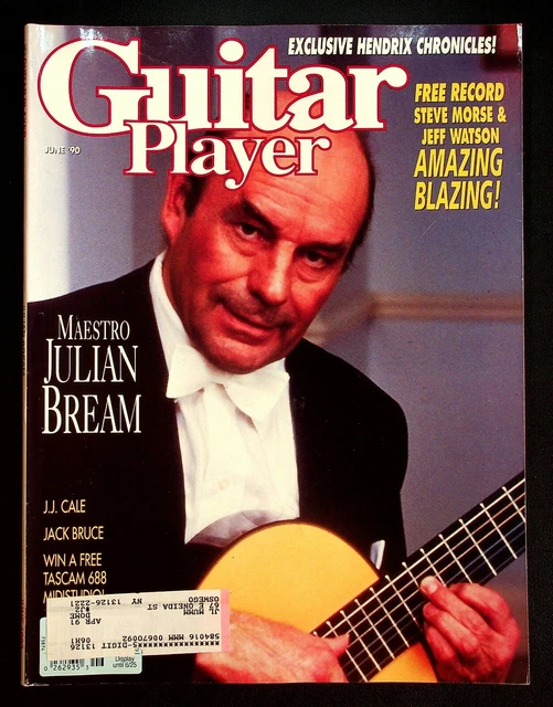 VINTAGE GUITAR PLAYER Magazine June 1990 JJ Cale w/ Steve Morse Record ...