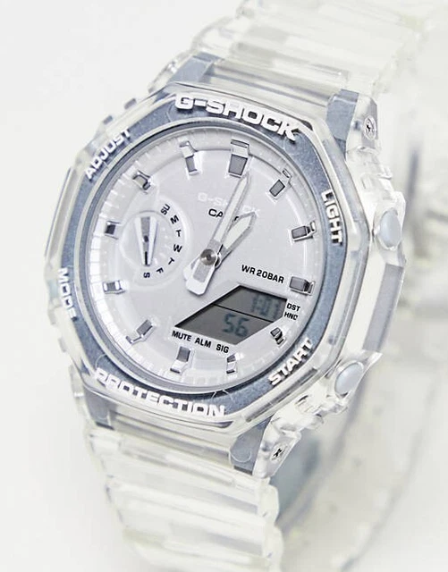 CASIOAK MINI CASIO G-Shock Watch GMA-S2100SK AP Royal Oak Style (Clear ...