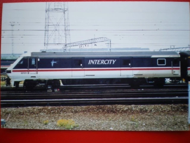 PHOTO DVT Loco No 82121 In Intercity Livery £0.99 - PicClick UK