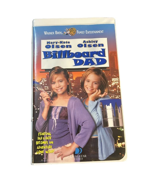 BILLBOARD DAD (VHS, 1998, Clam Shell Release) With Collectible Photo ...