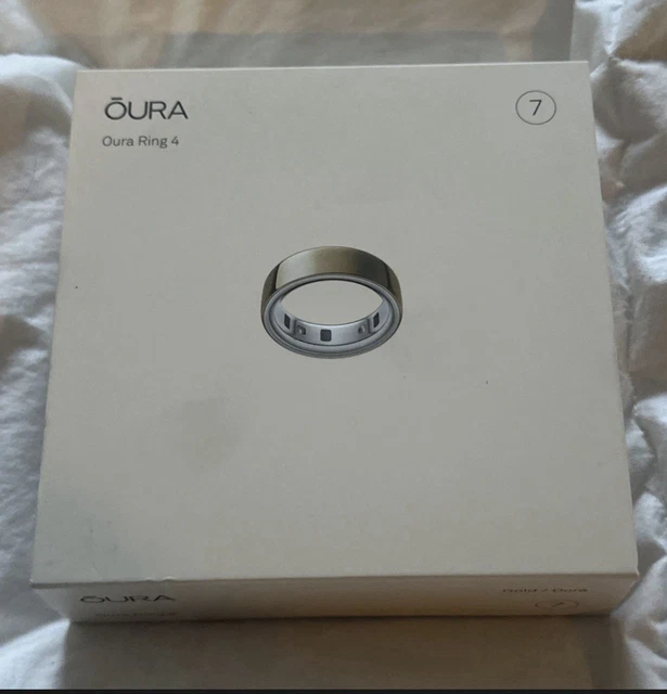 OURA RING - Gen 4 - Gold- Size 7 - Brand New In Box - Sealed $583.94 ...