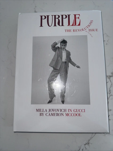 PURPLE FASHION MAGAZINE # 40 F/w 2023-4 Revolutions Issue Milla ...