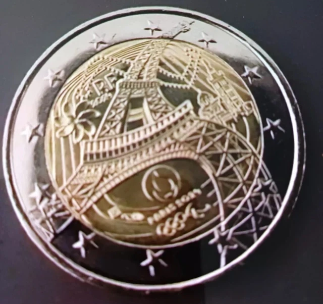 PIÈCE 2 EUROS jo 2024 JEUX OLYMPIQUES DE PARIS 2024 PIÈCE-COMMÉMORATIVE Rare EUR 5,00 - PicClick FR