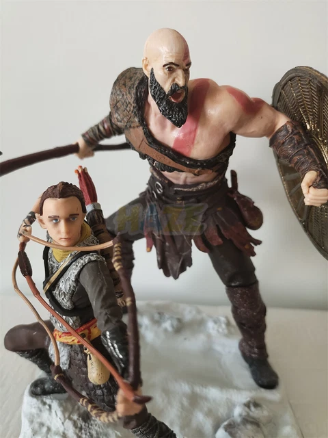 GOD OF WAR Kratos & Atreus Figure Model Toy New No Box 20cm New EUR 47 ...