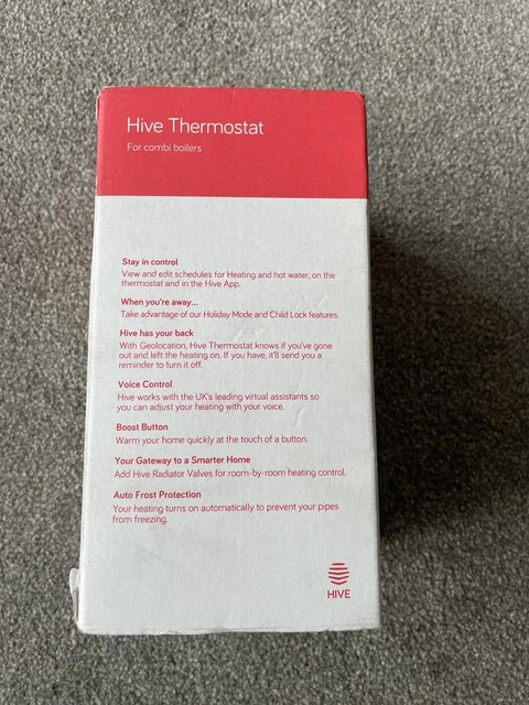 HIVE MINI V4 Smart Wireless Thermostat, Reciever And Hub £120.28 ...