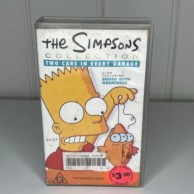 THE SIMPSONS COLLECTION - Two Cars In Every Garage - VHS $30.00 ...