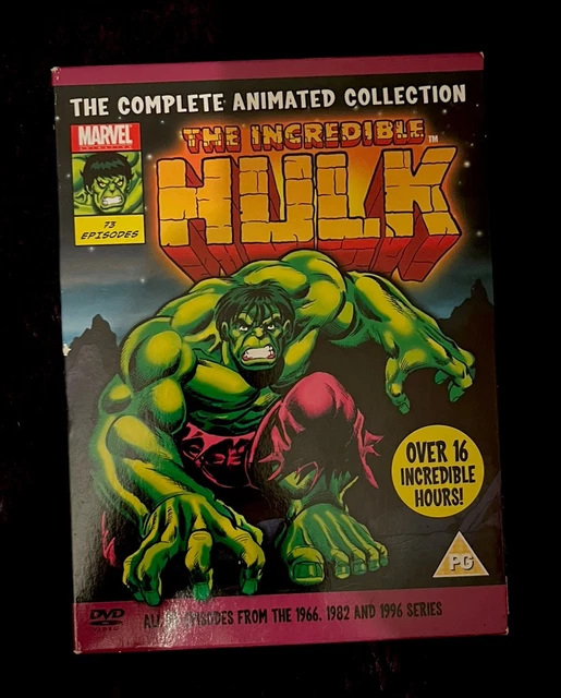 THE INCREDIBLE HULK Complete Animated Collection DVD £85.00 - PicClick UK