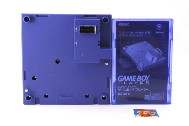 NINTENDO GAMECUBE GAMEBOY Player Violet Purple w/Start up Disc Tested ...