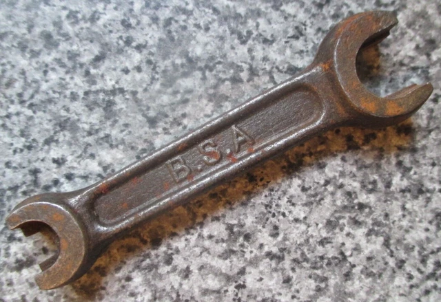 VINTAGE BSA MOTORCYCLE spanner, British classic, Biker chopper ...