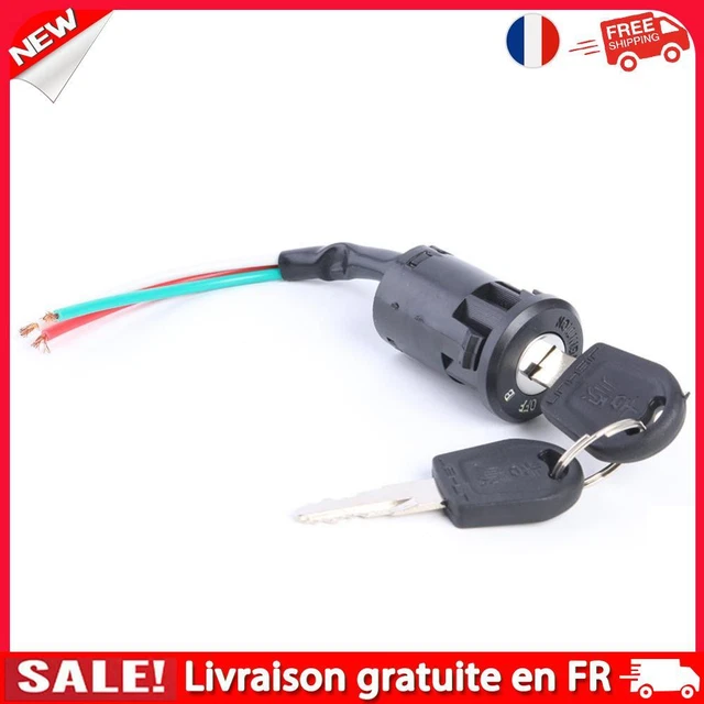 ELECTRIC BICYCLE IGNITION Switch Key Power Lock for Electric Scooter (M ...