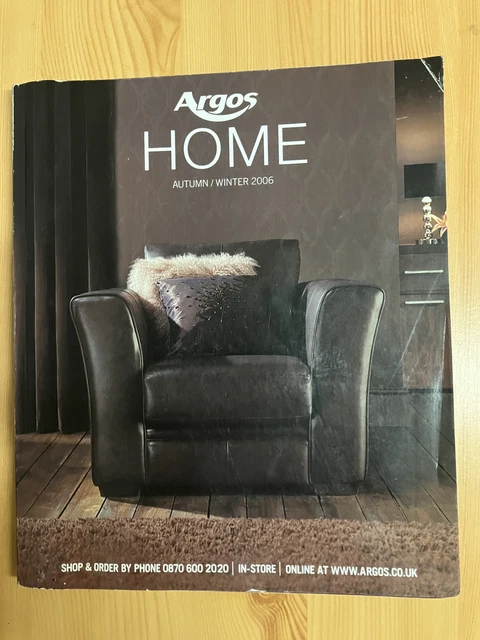 RARE VINTAGE ARGOS Home Autumn/ Winter 2006 Catalogue £6.95 - PicClick UK