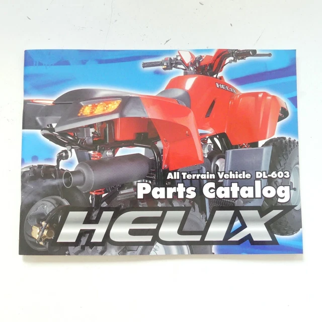 DINLI HELIX DL603 Quad Ersatzteilkatalog Ersatzteilliste Handbuch ...