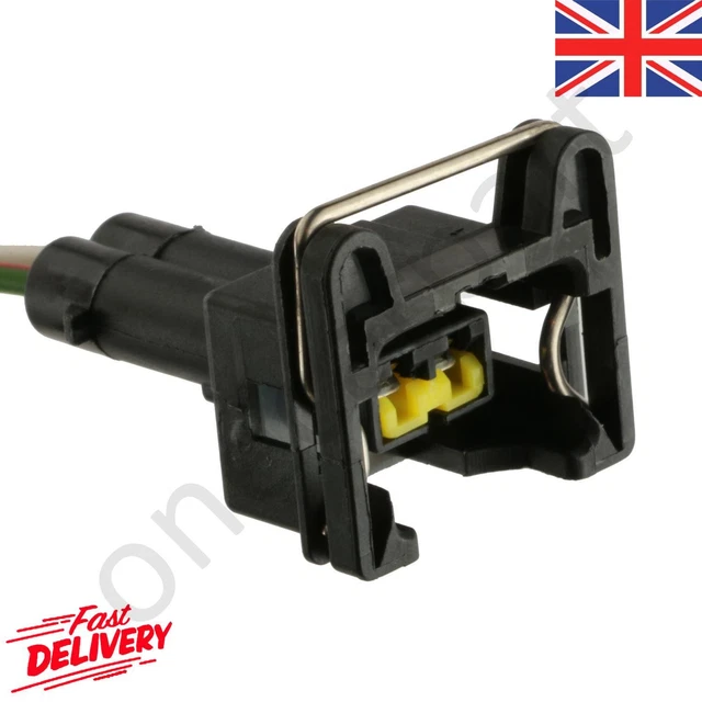 PRE WIRED 2 Way Female Jetronic Type Connector For Bosch 1928402571-PT ...