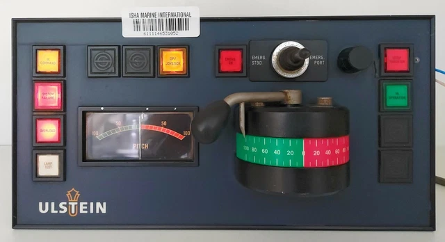 ULSTEIN CONTROL PANEL Azimuth Thruster Control System 0152 Stern ...