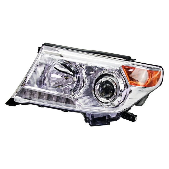 LEFT LHS HEADLIGHT Lamp For Toyota LandCruiser 2012-2015 VDJ200 UZJ200 ...