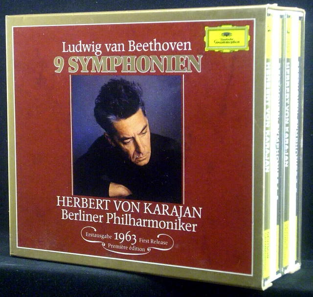 5-CD-BOX BEETHOVEN - 9 symphonien, Karajan, I Zustand sehr gut I EUR 19,90 - PicClick DE