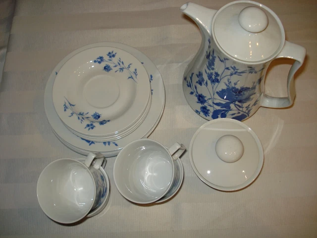 DDR KAFFEESERVICE 16-TLG. Ilmenau Graf von Henneberg unvollständig EUR 29,99 - PicClick DE