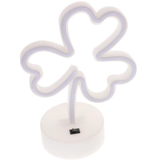 LED SHAMROCK ROOM Decor Neon Sign Light Colorful Lights for Bedroom £11 ...