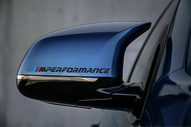 BMW M PERFORMANCE vinyl symbol mirror decals stickers graphics x2 £5.95 ...