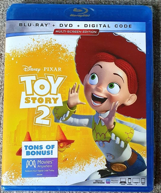 DISNEY PIXAR TOY Story 2 Blu-ray+DVD+Digital Code NEW $8.00 - PicClick