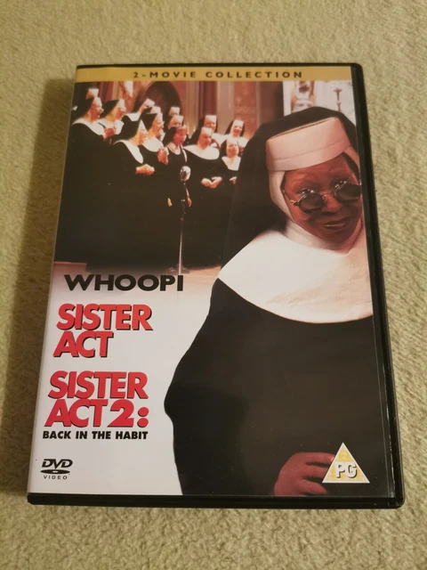 SISTER ACT AND Sister Act 2: Back in the Habit (DVD, 2008, Whoopi Goldberg) EUR 4,65 - PicClick IT