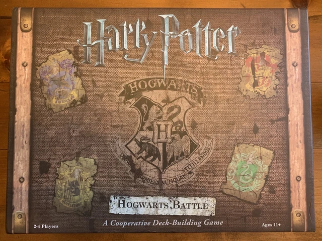 HARRY POTTER HOGWARTS Battle Cooperative Mazzo Mazzo Costruzione Carte ...