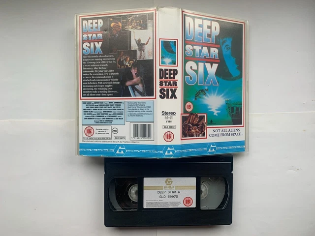 DEEP STAR SIX {1989, Vhs/Pal} Sean S. Cunningham Sea Monster Horror ...